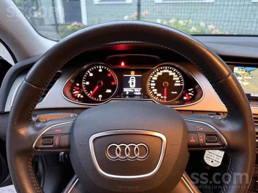 Brown Audi A4 2012 in Riga, with an engine capacity of 2.00 L and mileage of 272 thousand km for 7770 €, photo 20 on AUTOMOTO.COM.LV