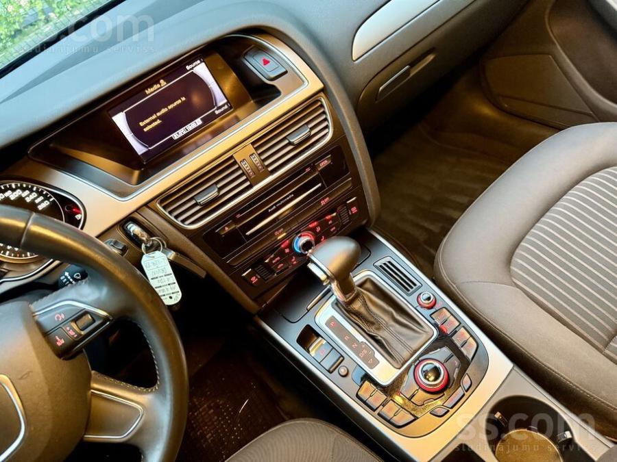 Brown Audi A4 2012 in Riga, with an engine capacity of 2.00 L and mileage of 272 thousand km for 7770 €, photo 23 on AUTOMOTO.COM.LV