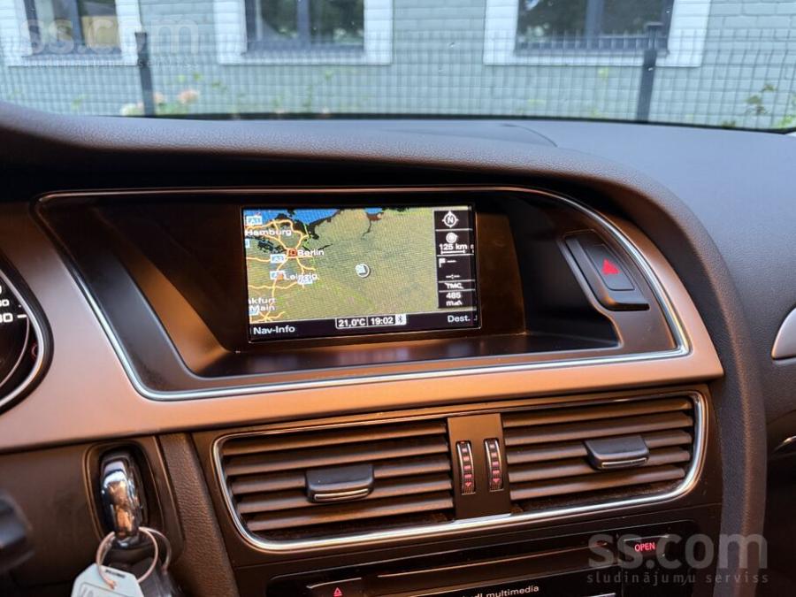Brown Audi A4 2012 in Riga, with an engine capacity of 2.00 L and mileage of 272 thousand km for 7770 €, photo 24 on AUTOMOTO.COM.LV