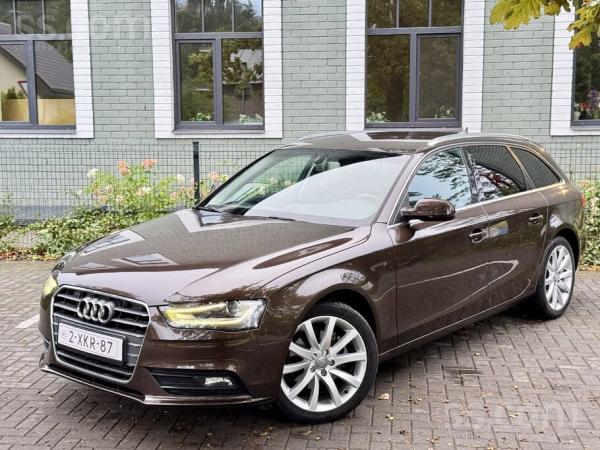 Audi A4 2012 in Riga on AUTOMOTO.COM.LV Brown Audi A4 2012 in Riga, with an engine capacity of 2.00 L and mileage of 272 thousand km for 7770 €, photo 1 on AUTOMOTO.COM.LV