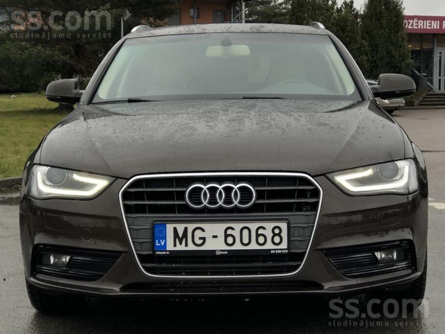 Brown Audi A4 2013 in Cesis, with an engine capacity of 2.00 L and mileage of 0 thousand km for 7900 €, photo 2 on AUTOMOTO.COM.LV