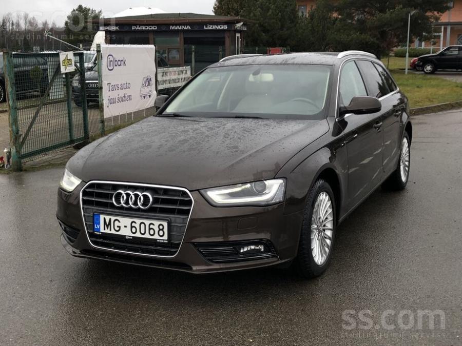Brown Audi A4 2013 in Cesis, with an engine capacity of 2.00 L and mileage of 0 thousand km for 7900 €, photo 3 on AUTOMOTO.COM.LV