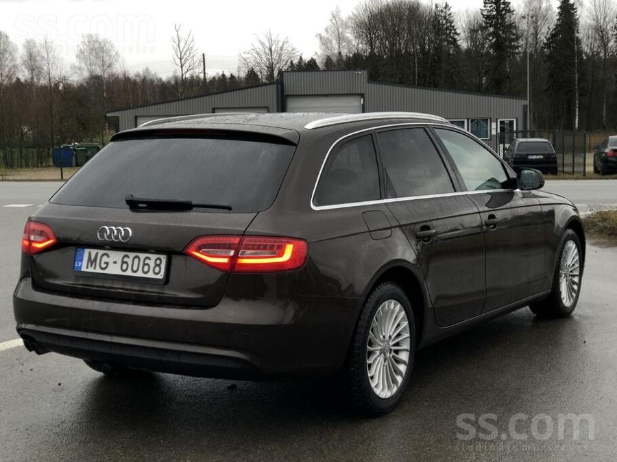 Brown Audi A4 2013 in Cesis, with an engine capacity of 2.00 L and mileage of 0 thousand km for 7900 €, photo 4 on AUTOMOTO.COM.LV