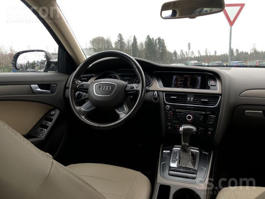Brown Audi A4 2013 in Cesis, with an engine capacity of 2.00 L and mileage of 0 thousand km for 7900 €, photo 8 on AUTOMOTO.COM.LV