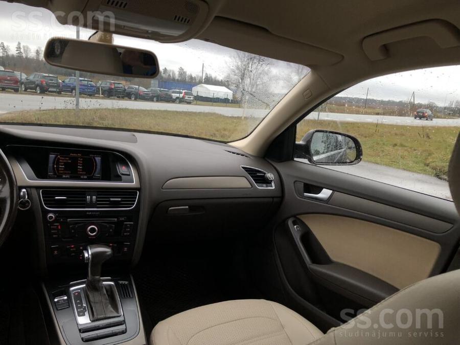 Brown Audi A4 2013 in Cesis, with an engine capacity of 2.00 L and mileage of 0 thousand km for 7900 €, photo 9 on AUTOMOTO.COM.LV