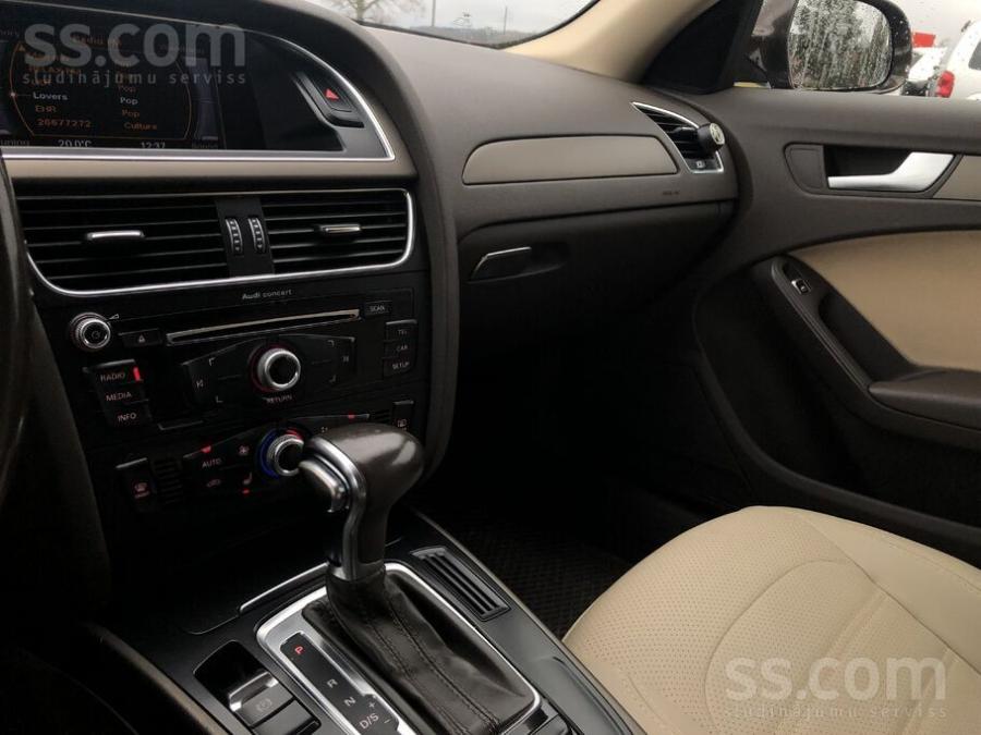 Brown Audi A4 2013 in Cesis, with an engine capacity of 2.00 L and mileage of 0 thousand km for 7900 €, photo 10 on AUTOMOTO.COM.LV
