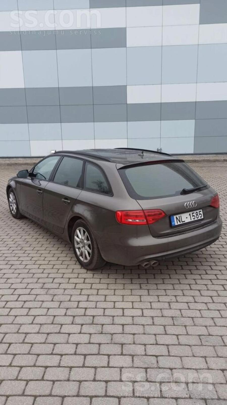 Brown Audi A4 2013 in Dobele, with an engine capacity of 2.00 L and mileage of 340 thousand km for 6500 €, photo 2 on AUTOMOTO.COM.LV