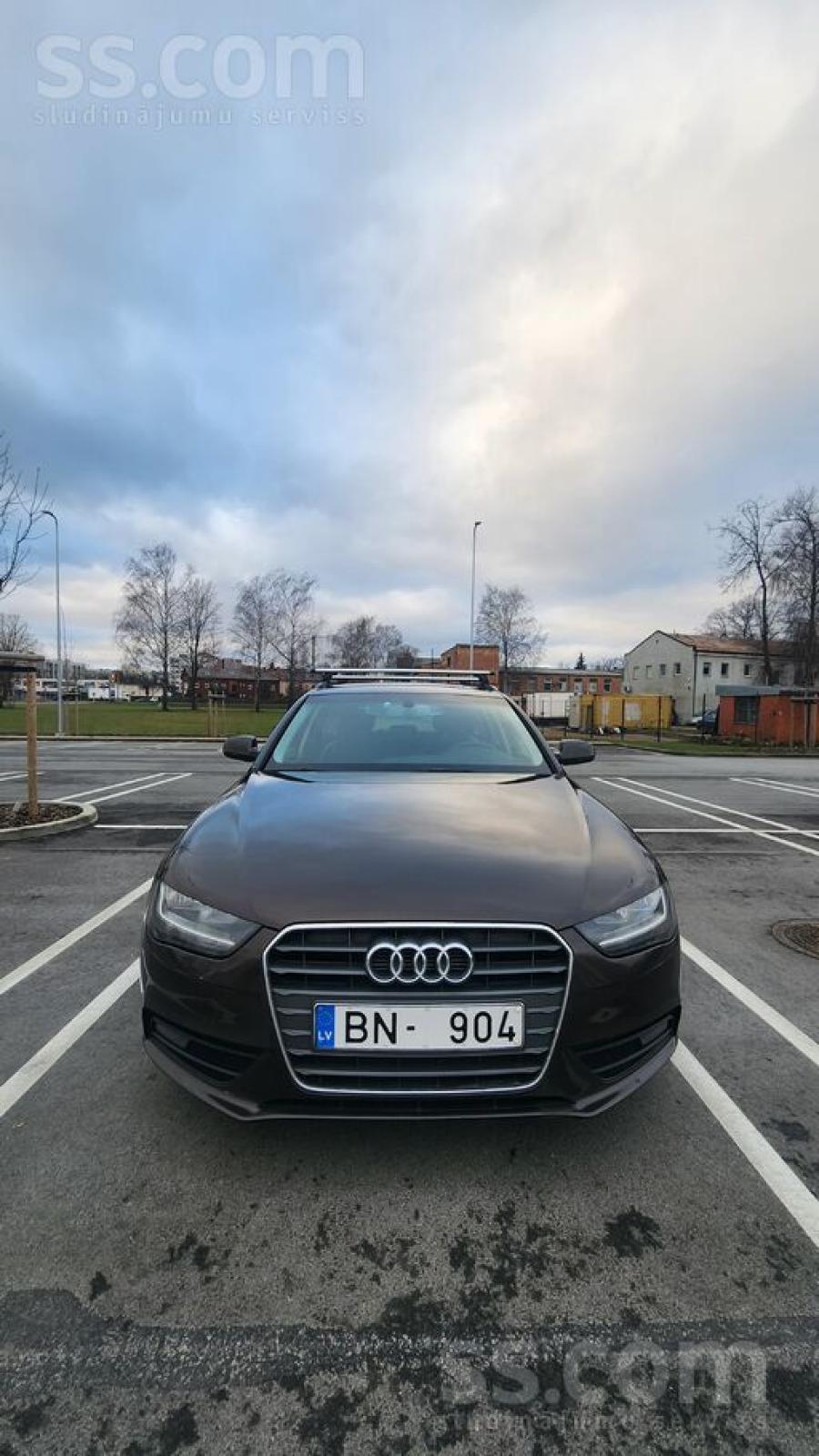 Brown Audi A4 2013 in Riga, with an engine capacity of 2.00 L and mileage of 355 thousand km for 5699 €, photo 1 on AUTOMOTO.COM.LV