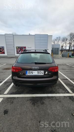 Brown Audi A4 2013 in Riga, with an engine capacity of 2.00 L and mileage of 355 thousand km for 5699 €, photo 6 on AUTOMOTO.COM.LV