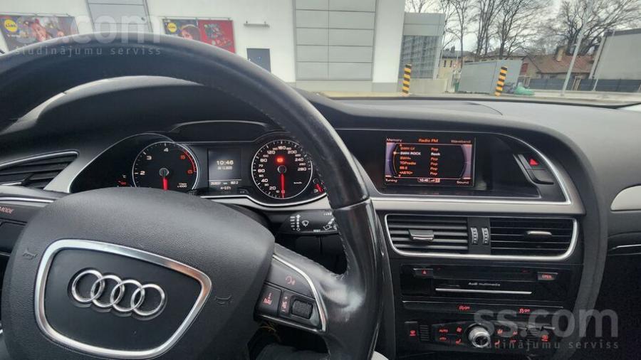 Brown Audi A4 2013 in Riga, with an engine capacity of 2.00 L and mileage of 355 thousand km for 5699 €, photo 12 on AUTOMOTO.COM.LV