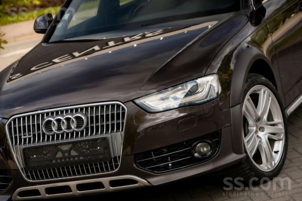 Brown Audi A4 2013 in Riga, with an engine capacity of 3.00 L and mileage of 0 thousand km for 10400 €, photo 8 on AUTOMOTO.COM.LV