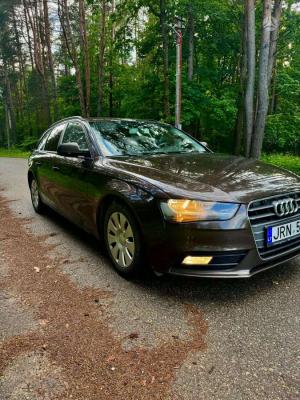 Brown Audi A4 2013 in Utena, with an engine capacity of 1.97 L and mileage of 276 thousand km for 6700 €, photo 5 on AUTOMOTO.COM.LV