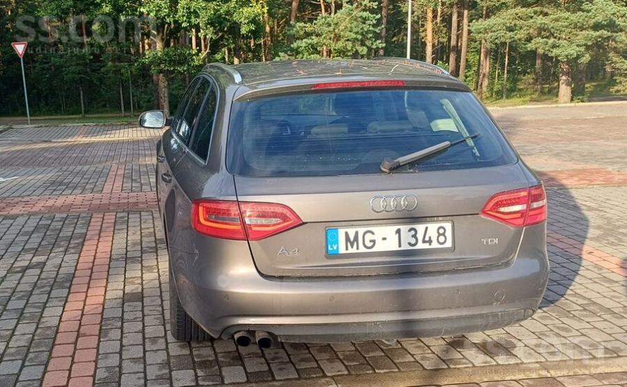 Brūns Audi A4 2013 Ventspils, ar dzinēja tilpumu 2.00 L un nobraukumu 320 tūkst. km par 4900 €, foto 6 vietnē AUTOMOTO.COM.LV