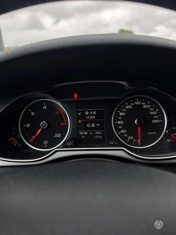 Brown Audi A4 2013 in Jurbarkas, with an engine capacity of 1.97 L and mileage of 293 thousand km for 6200 €, photo 3 on AUTOMOTO.COM.LV