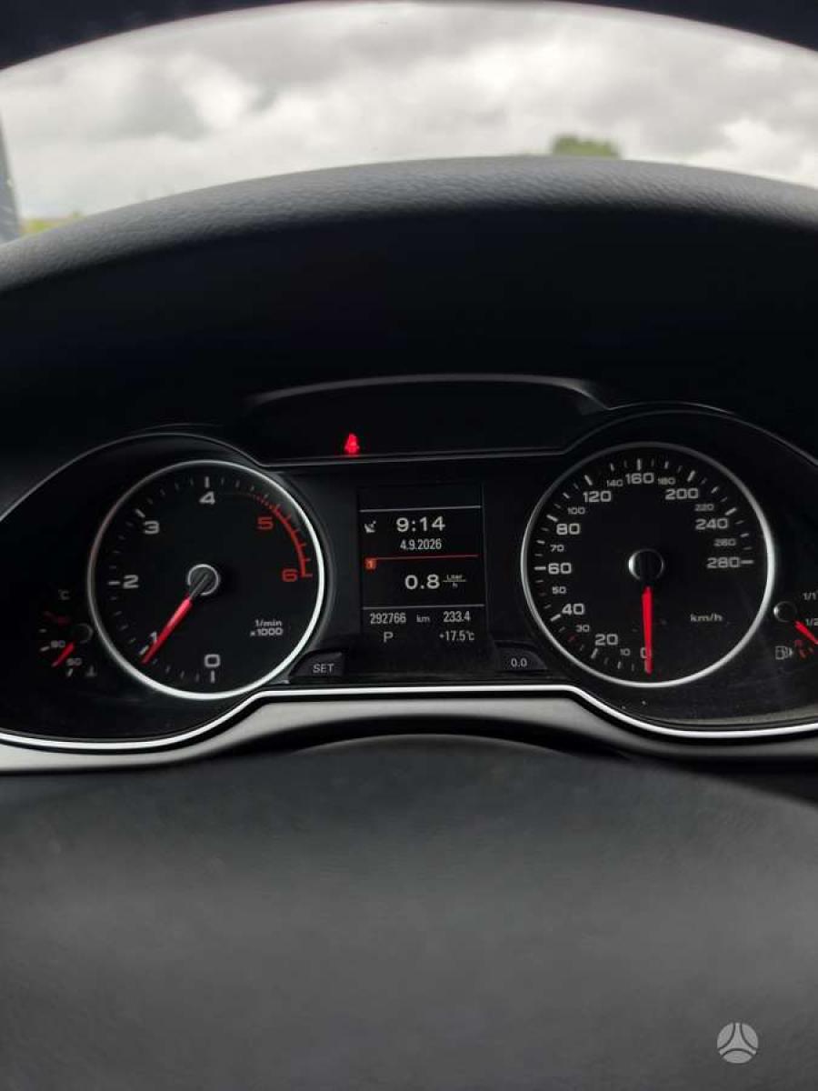Brown Audi A4 2013 in Jurbarkas, with an engine capacity of 1.97 L and mileage of 293 thousand km for 6200 €, photo 3 on AUTOMOTO.COM.LV