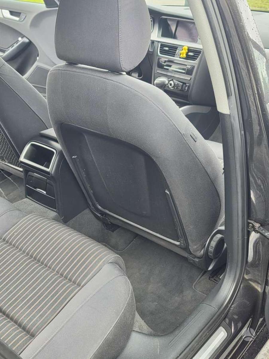 Brown Audi A4 2013 in Jurbarkas, with an engine capacity of 1.97 L and mileage of 293 thousand km for 6200 €, photo 12 on AUTOMOTO.COM.LV