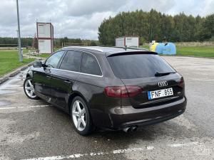 Brown Audi A4 2013 in Vilnius, with an engine capacity of 2.00 L and mileage of 268 thousand km for 7900 €, photo 5 on AUTOMOTO.COM.LV