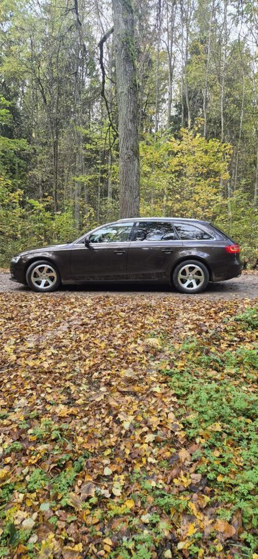 Brown Audi A4 2013 in Aizkraukle, with an engine capacity of 2.00 L and mileage of 290 thousand km for 8000 €, photo 10 on AUTOMOTO.COM.LV
