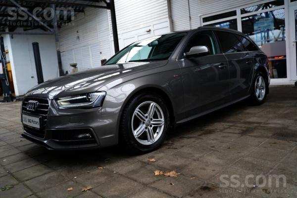 Brown Audi A4 2014 in Riga, with an engine capacity of 2.00 L and mileage of 206 thousand km for 9500 €, photo 3 on AUTOMOTO.COM.LV