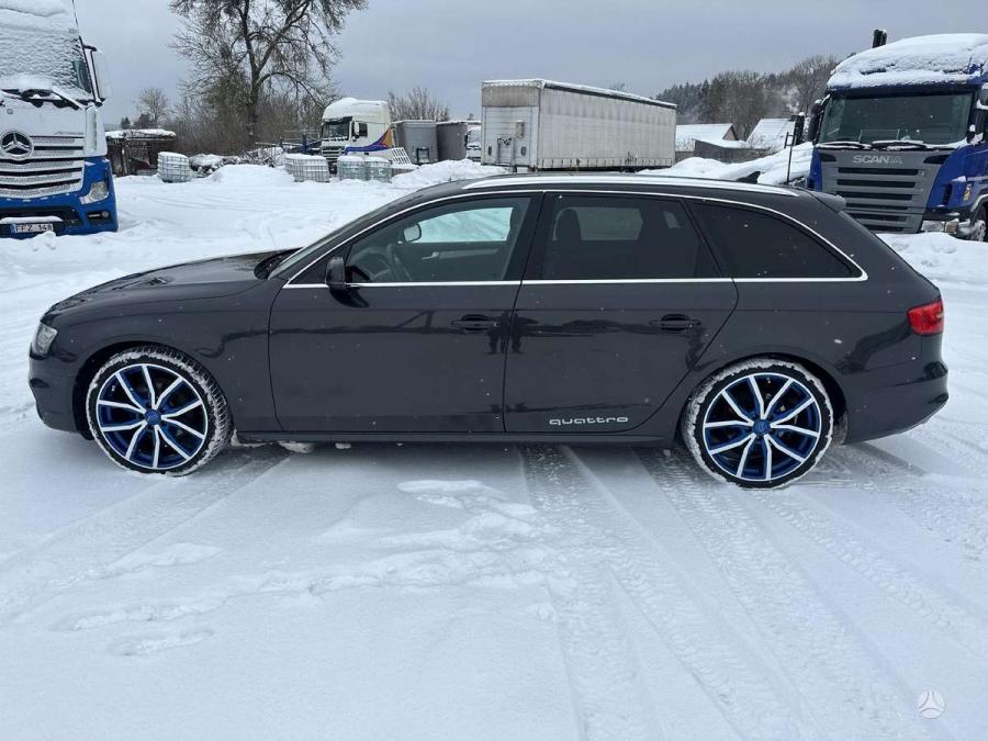 Brown Audi A4 2014 in Prienai, with an engine capacity of 2.97 L and mileage of 305 thousand km for 8150 €, photo 6 on AUTOMOTO.COM.LV