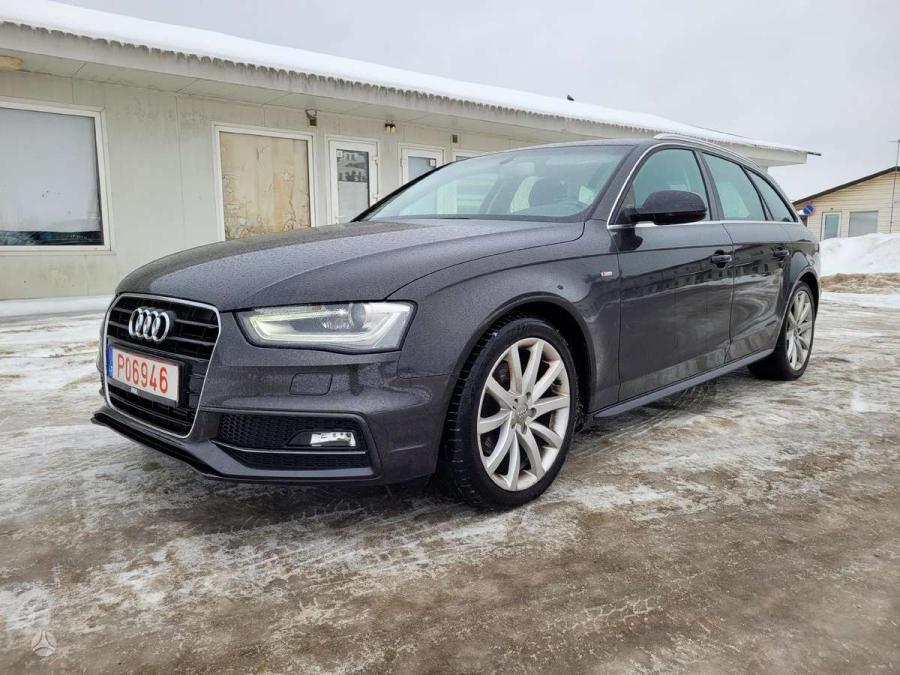 Brown Audi A4 2014 in Vilnius, with an engine capacity of 1.97 L and mileage of 273 thousand km for 7750 €, photo 1 on AUTOMOTO.COM.LV