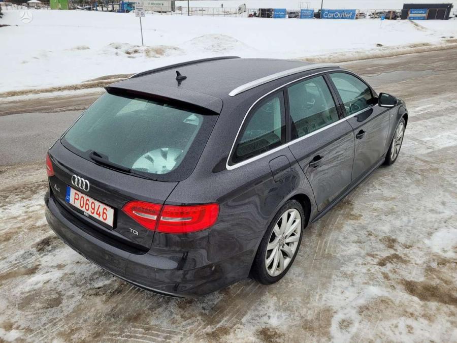 Brown Audi A4 2014 in Vilnius, with an engine capacity of 1.97 L and mileage of 273 thousand km for 7750 €, photo 8 on AUTOMOTO.COM.LV