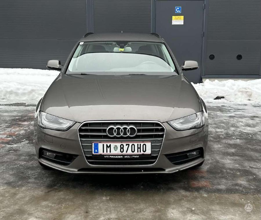 Brown Audi A4 2014 in Vilnius, with an engine capacity of 1.97 L and mileage of 215 thousand km for 8000 €, photo 2 on AUTOMOTO.COM.LV