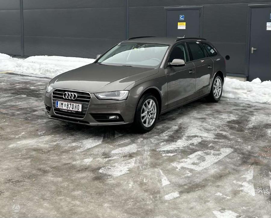 Brown Audi A4 2014 in Vilnius, with an engine capacity of 1.97 L and mileage of 215 thousand km for 8000 €, photo 3 on AUTOMOTO.COM.LV