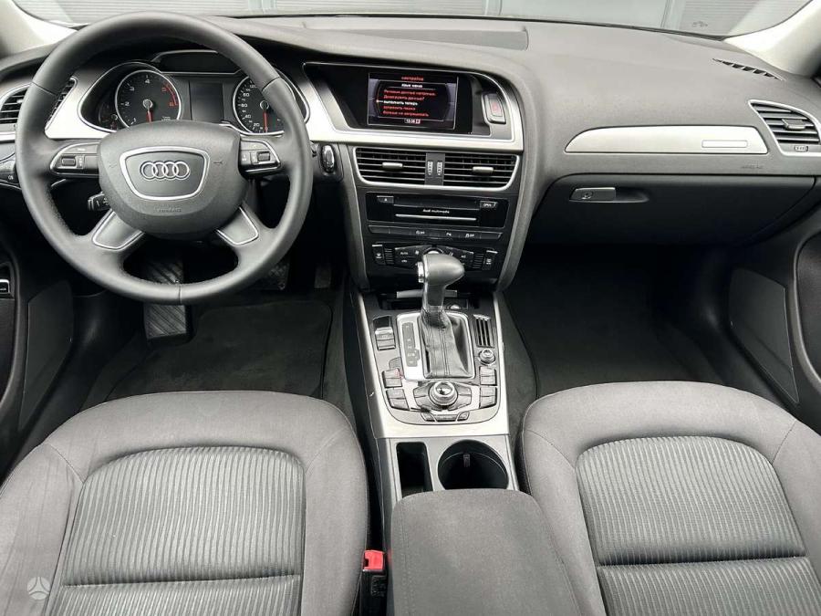 Brown Audi A4 2014 in Vilnius, with an engine capacity of 1.97 L and mileage of 215 thousand km for 8000 €, photo 14 on AUTOMOTO.COM.LV