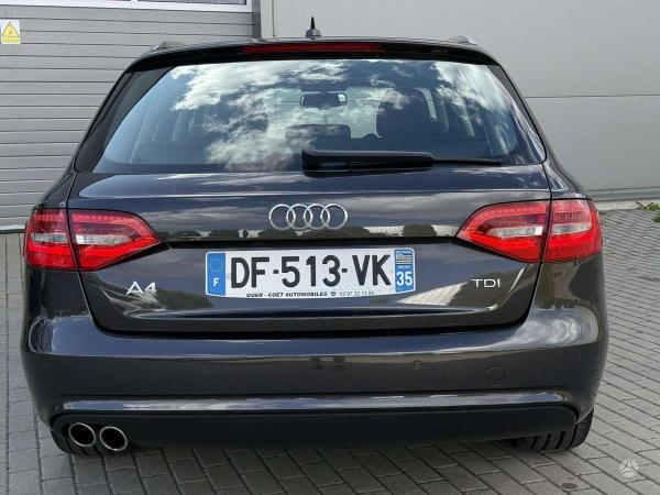 Brown Audi A4 2014 in Klaipeda, with an engine capacity of 1.97 L and mileage of 245 thousand km for 7999 €, photo 9 on AUTOMOTO.COM.LV