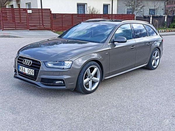 Brown Audi A4 2014 in Jonava, with an engine capacity of 1.97 L and mileage of 293 thousand km for 8900 €, photo 1 on AUTOMOTO.COM.LV