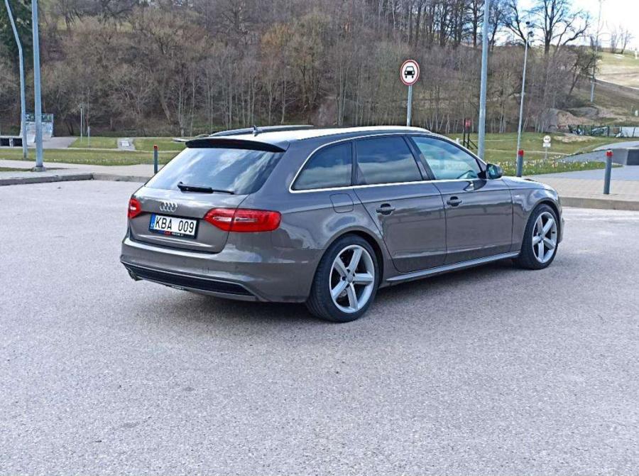 Brūns Audi A4 2014 Jonava, ar dzinēja tilpumu 1.97 L un nobraukumu 293 tūkst. km par 8900 €, foto 4 vietnē AUTOMOTO.COM.LV