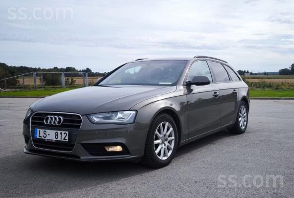 Brown Audi A4 2014 in Tukums, with an engine capacity of 2.00 L and mileage of 312 thousand km for 8250 €, photo 4 on AUTOMOTO.COM.LV