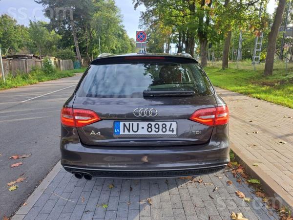 Brūns Audi A4 2014 Rīga, ar dzinēja tilpumu 2.00 L un nobraukumu 316 tūkst. km par 6100 €, foto 5 vietnē AUTOMOTO.COM.LV