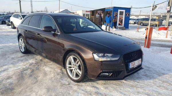 Brown Audi A4 2015 in Kaunas, with an engine capacity of 2.00 L and mileage of 256 thousand km for 7600 €, photo 2 on AUTOMOTO.COM.LV