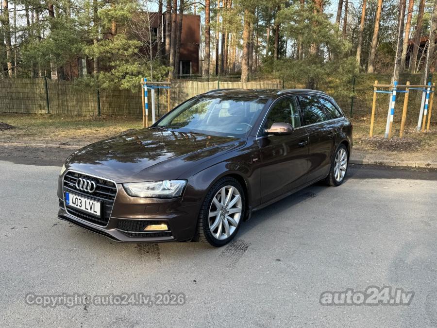Brown Audi A4 2015 in Tallinn, with an engine capacity of 2.00 L and mileage of 208 thousand km for 15100 €, photo 1 on AUTOMOTO.COM.LV
