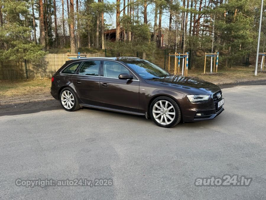 Brown Audi A4 2015 in Tallinn, with an engine capacity of 2.00 L and mileage of 208 thousand km for 15100 €, photo 4 on AUTOMOTO.COM.LV