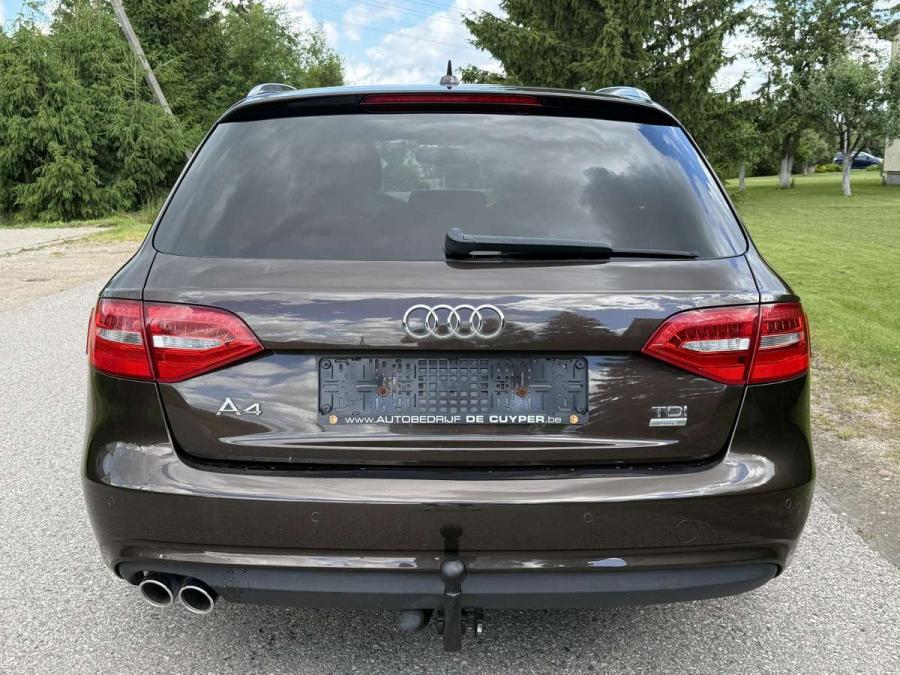 Brown Audi A4 2015 in Utena, with an engine capacity of 1.97 L and mileage of 181 thousand km for 8200 €, photo 9 on AUTOMOTO.COM.LV