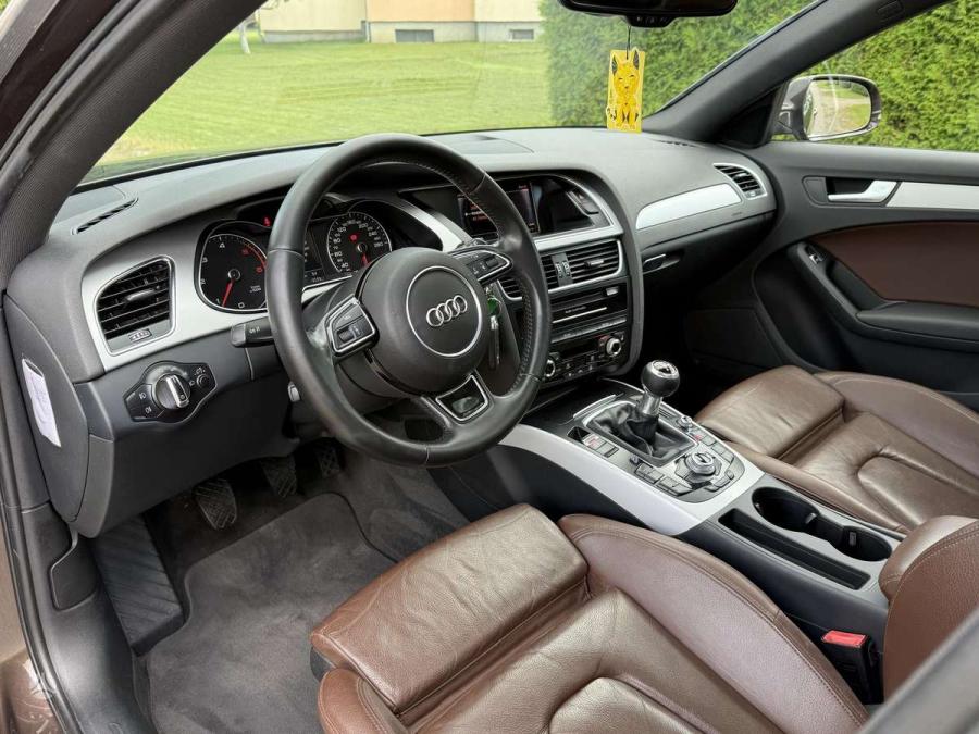 Brown Audi A4 2015 in Utena, with an engine capacity of 1.97 L and mileage of 181 thousand km for 8200 €, photo 21 on AUTOMOTO.COM.LV