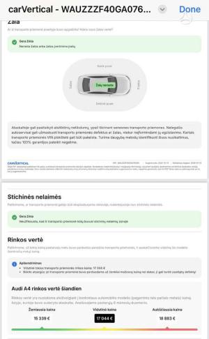 Brown Audi A4 2016 in Prienai, with an engine capacity of 2.00 L and mileage of 257 thousand km for 12300 €, photo 38 on AUTOMOTO.COM.LV