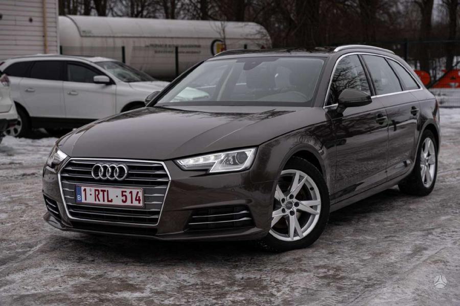 Brown Audi A4 2016 in Vilnius, with an engine capacity of 1.97 L and mileage of 232 thousand km for 13300 €, photo 1 on AUTOMOTO.COM.LV