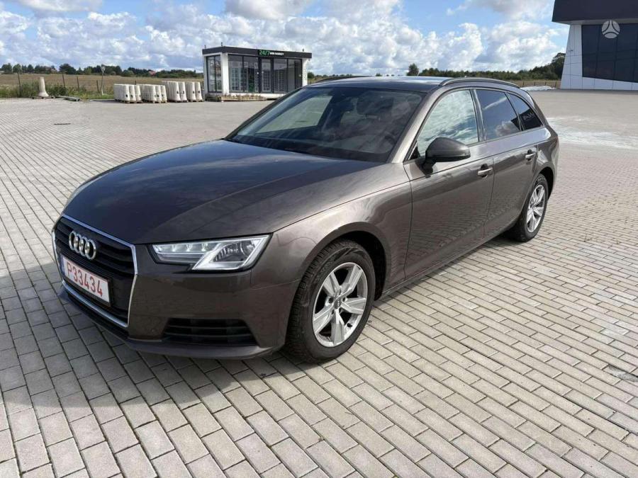 Brown Audi A4 2016 in Klaipeda, with an engine capacity of 1.97 L and mileage of 173 thousand km for 12700 €, photo 4 on AUTOMOTO.COM.LV