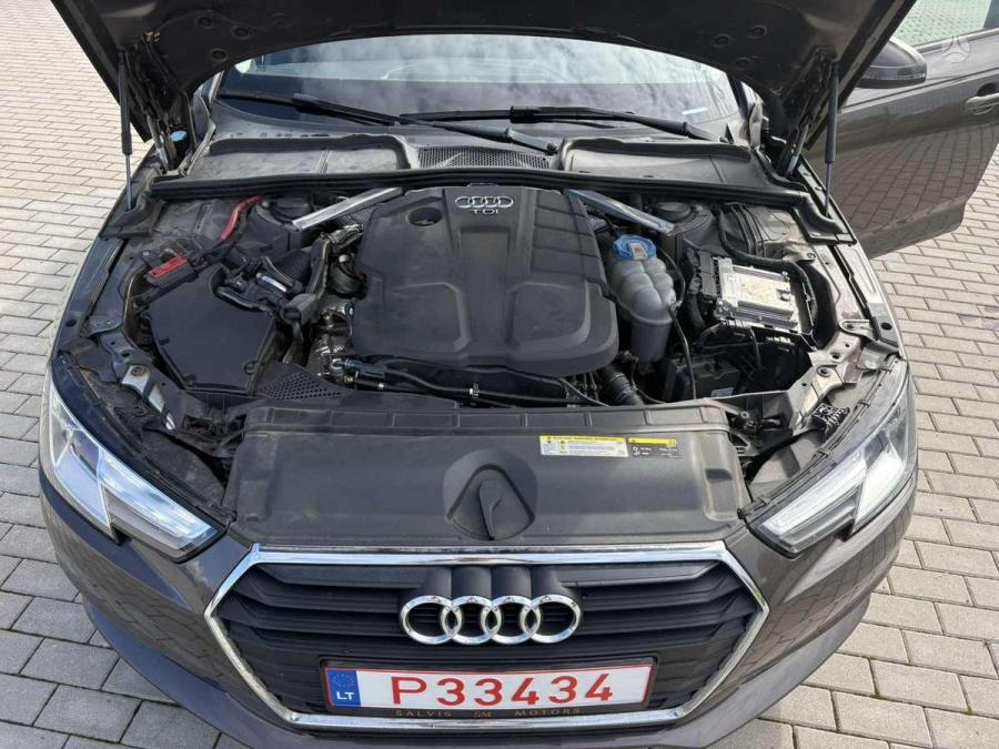 Brown Audi A4 2016 in Klaipeda, with an engine capacity of 1.97 L and mileage of 173 thousand km for 12700 €, photo 8 on AUTOMOTO.COM.LV