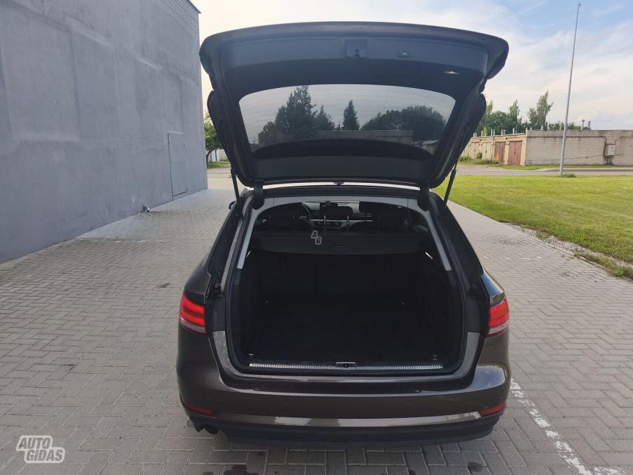 Brown Audi A4 2017 in Jurbarkas, with an engine capacity of 2.00 L and mileage of 212 thousand km for 9900 €, photo 10 on AUTOMOTO.COM.LV