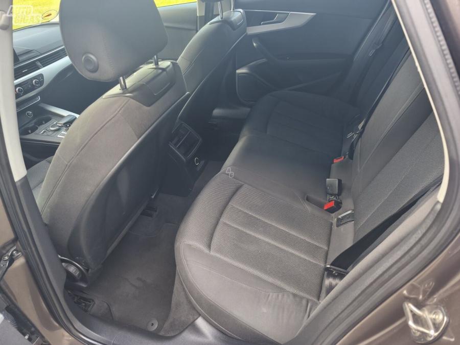 Brown Audi A4 2017 in Jurbarkas, with an engine capacity of 2.00 L and mileage of 212 thousand km for 9900 €, photo 14 on AUTOMOTO.COM.LV