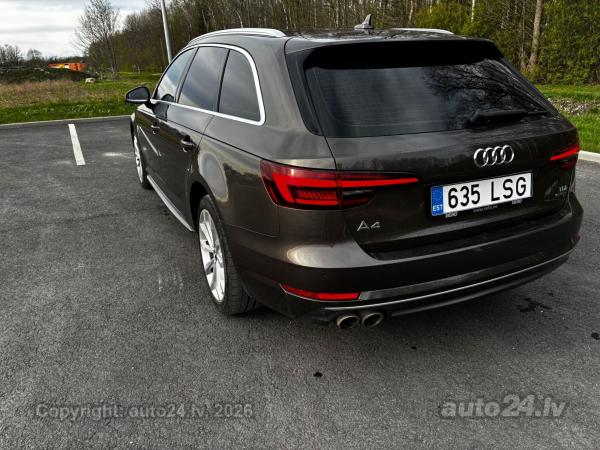 Brown Audi A4 2018 in Tallinn, with an engine capacity of 2.00 L and mileage of 179 thousand km for 16100 €, photo 4 on AUTOMOTO.COM.LV