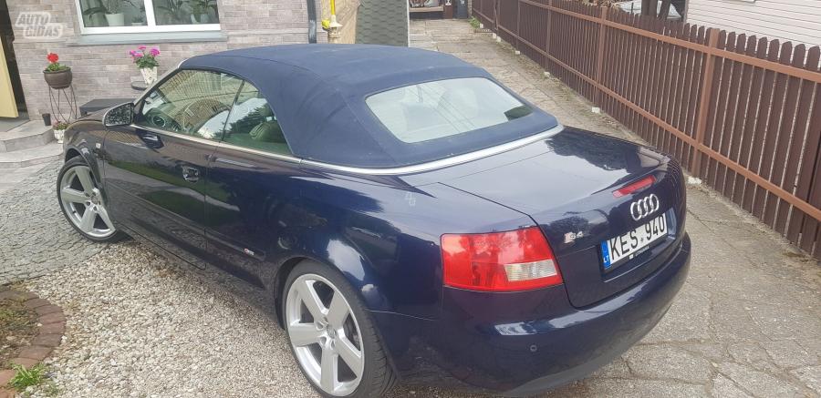 Audi A4 2004 Panevēža, ar dzinēja tilpumu 2.50 L un nobraukumu 266 tūkst. km par 2700 €, foto 8 vietnē AUTOMOTO.COM.LV