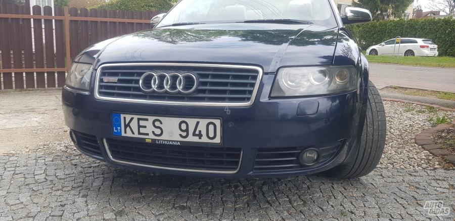 Audi A4 2004 Panevēža, ar dzinēja tilpumu 2.50 L un nobraukumu 266 tūkst. km par 2700 €, foto 10 vietnē AUTOMOTO.COM.LV
