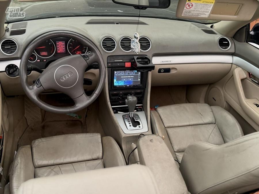 Audi A4 2005 Kauņa, ar dzinēja tilpumu 3.00 L un nobraukumu 257 tūkst. km par 1000 €, foto 9 vietnē AUTOMOTO.COM.LV