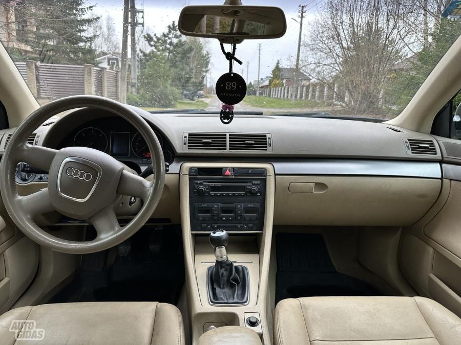Audi A4 2006 in Vilnius, with an engine capacity of 2.00 L and mileage of 296 thousand km for 2250 €, photo 11 on AUTOMOTO.COM.LV
